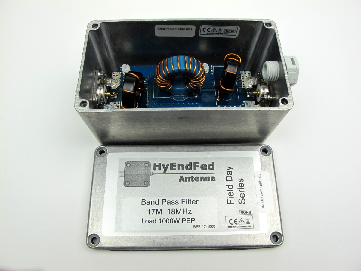 BP Filter 17 meter band