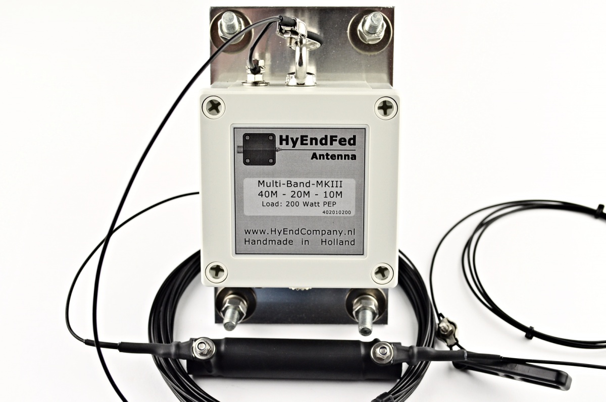 HyEndFed 3 Band AL Plaat MK3