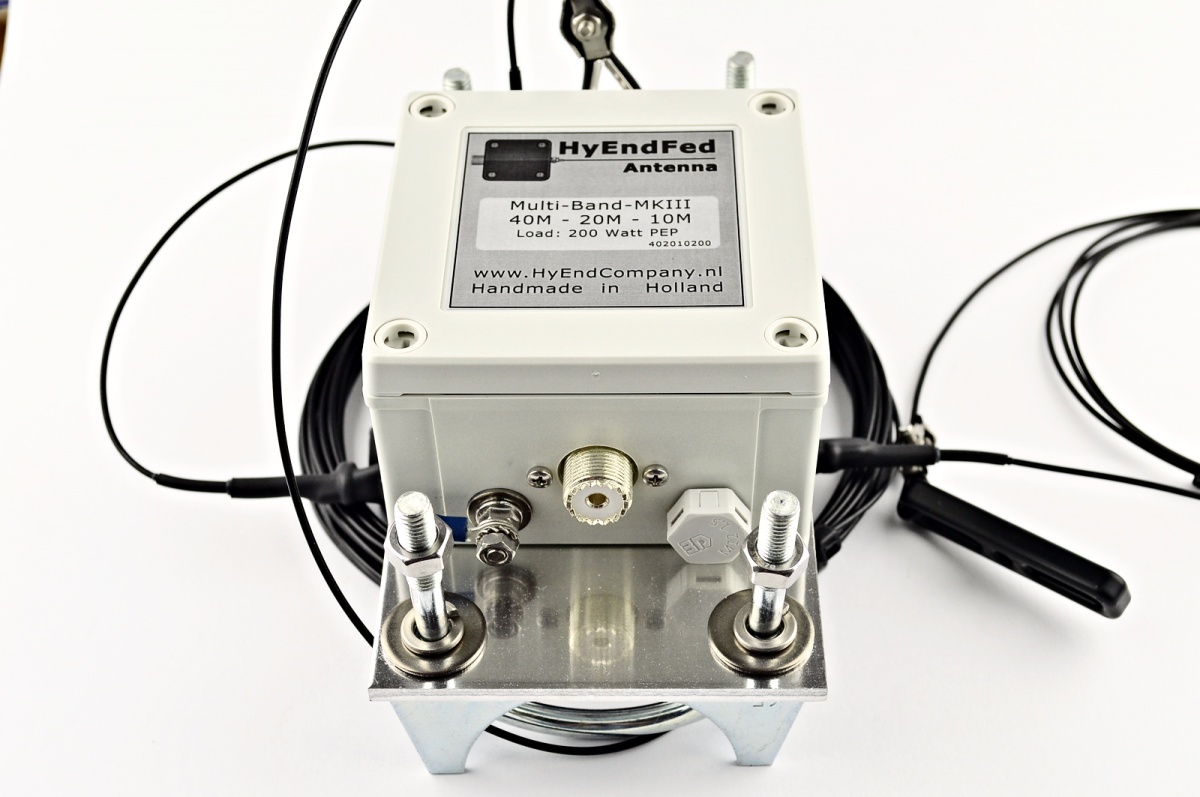 HyEndFed 3 Band AL Plaat MK3